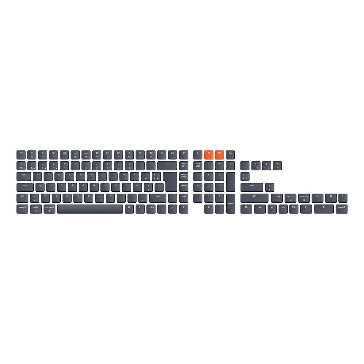 ISO Español Layout Keycaps Collection – Keychron Mexico