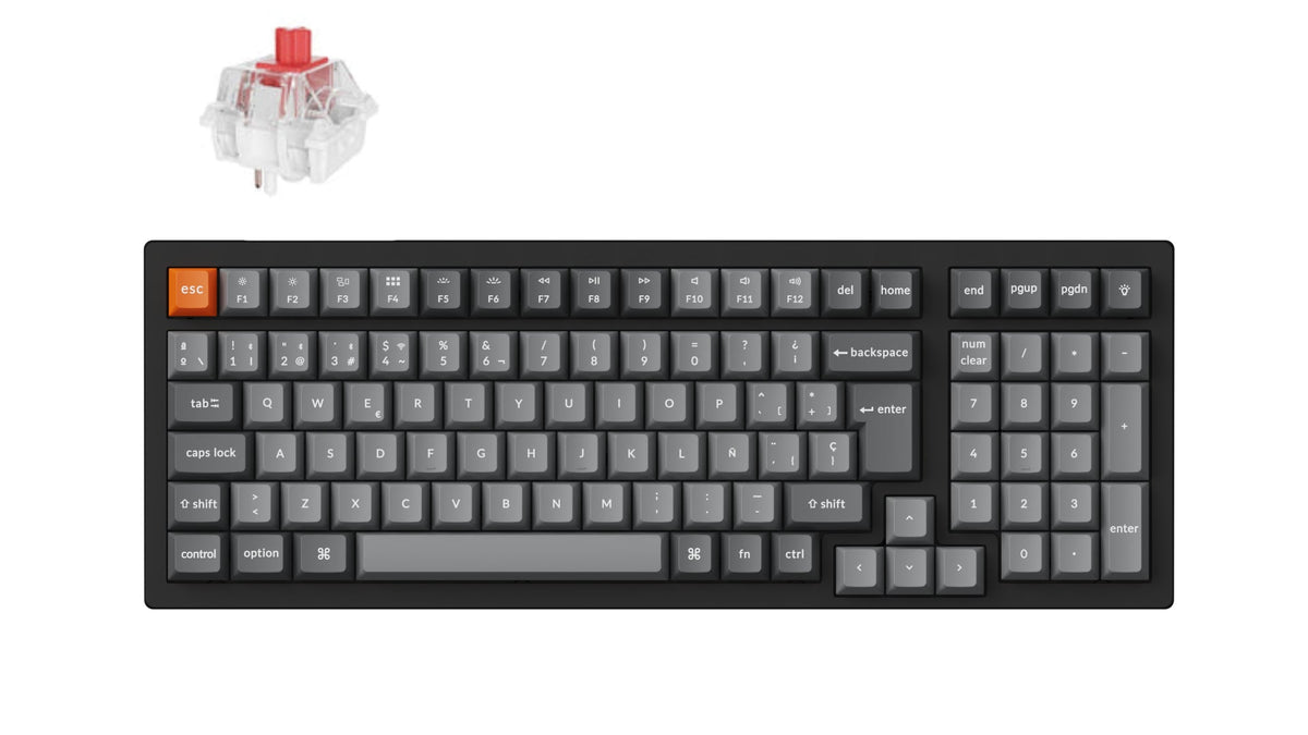 Keychron K4 Max QMK Wireless Mechanical Keyboard ISO Layout Collection ...