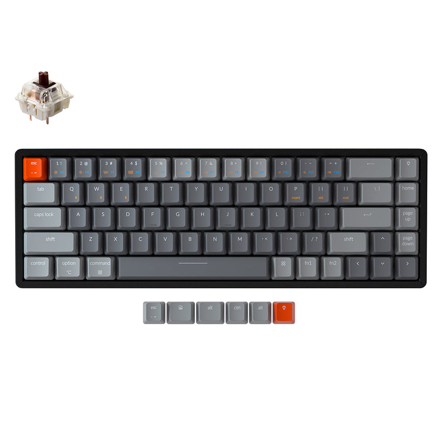 Keychron K6 Wireless Mechanical Keyboard (US ANSI Keyboard) – Keychron ...