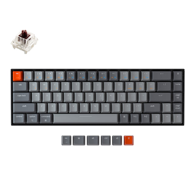 Keychron K6 Wireless Mechanical Keyboard (US ANSI Keyboard) – Keychron ...