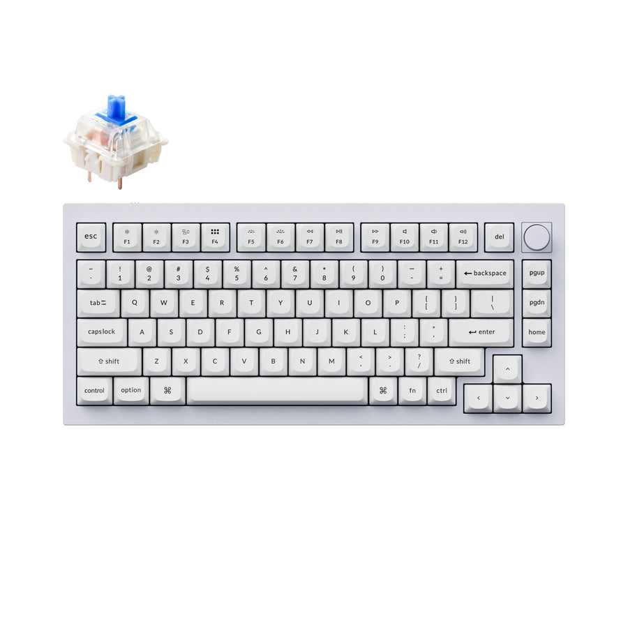 Keychron Q1 QMK Custom Mechanical Keyboard (US ANSI Layout) - Version ...