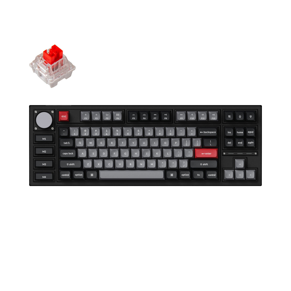 Keychron Q3 Pro QMK/VIA Wireless Custom Mechanical Keyboard (US Layout ...