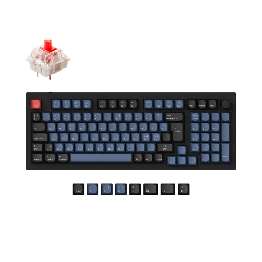 Keychron Q5 QMK Custom Mechanical Keyboard ISO Layout Collection ...