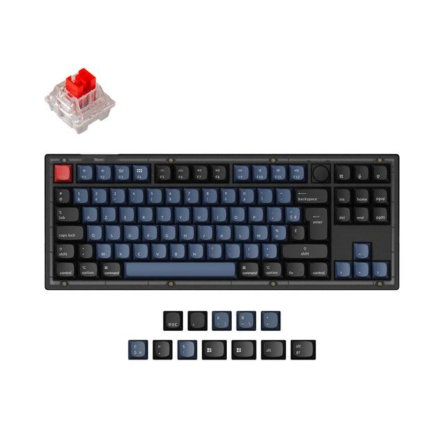 Keychron V3 QMK Custom Mechanical Keyboard ISO Layout Collection ...